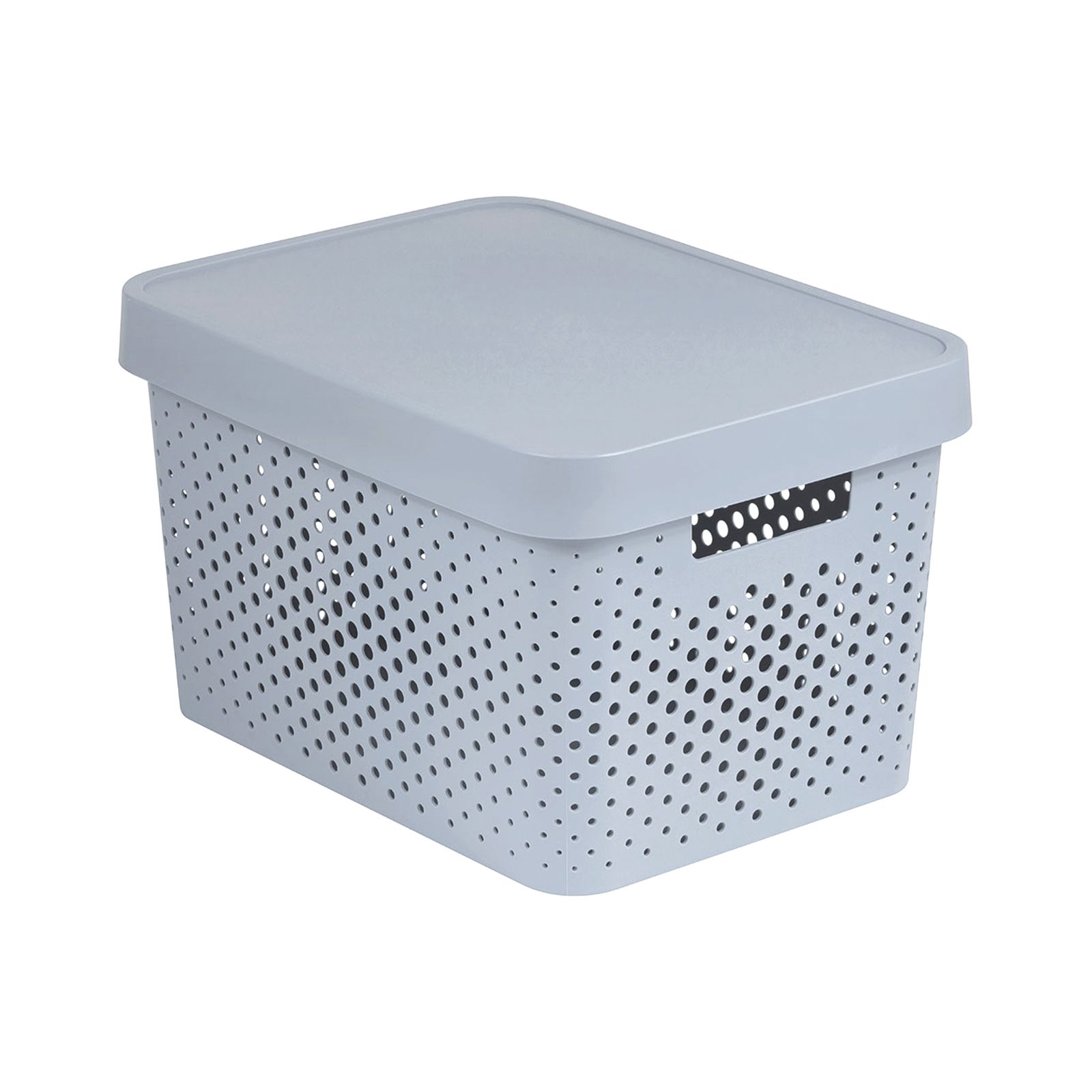 Aufbewahrungsbox mit Deckel Infinity 36 x 27 x 22 cm weiß CURVER