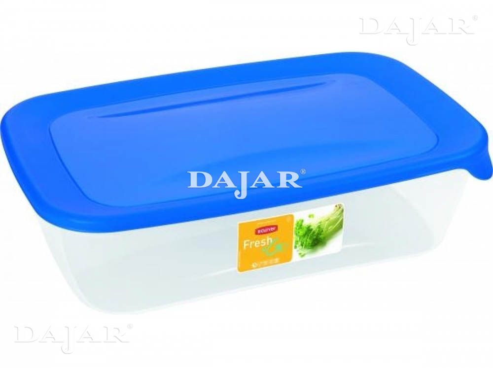 Square container for food storing FRESH&GO 1,2L