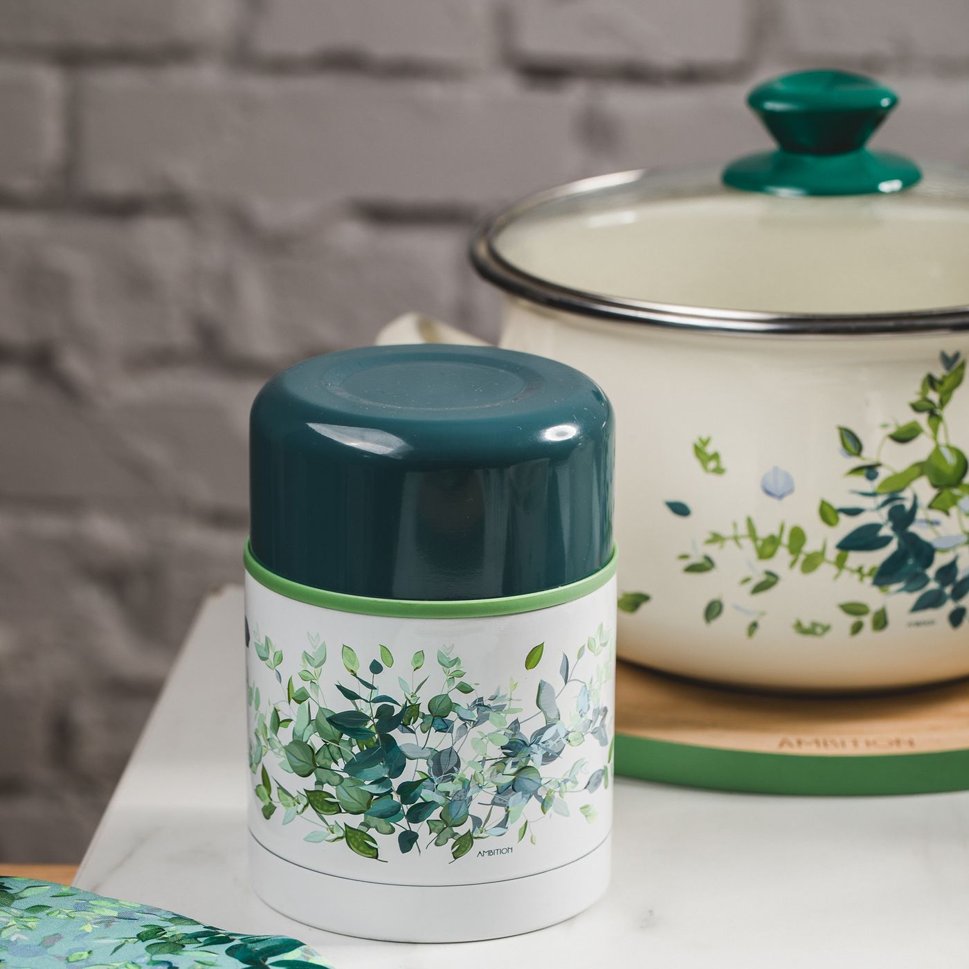 Termos obiadowy Bizet Leaves Together 500 ml AMBITION