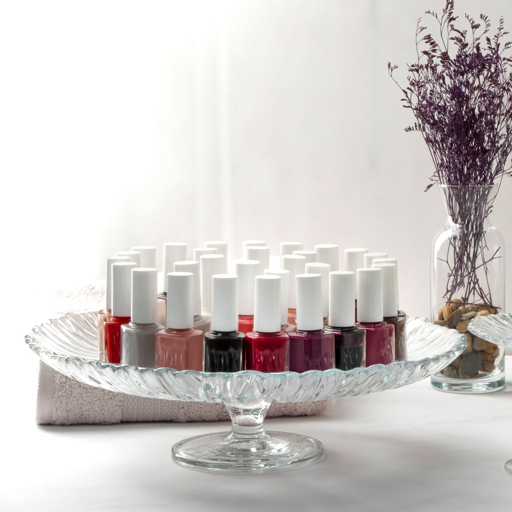 Patera na nóżce AURORA 31,5 cm PASABAHCE