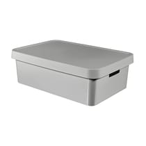 Storage box with lid 30L Infinity white CURVER